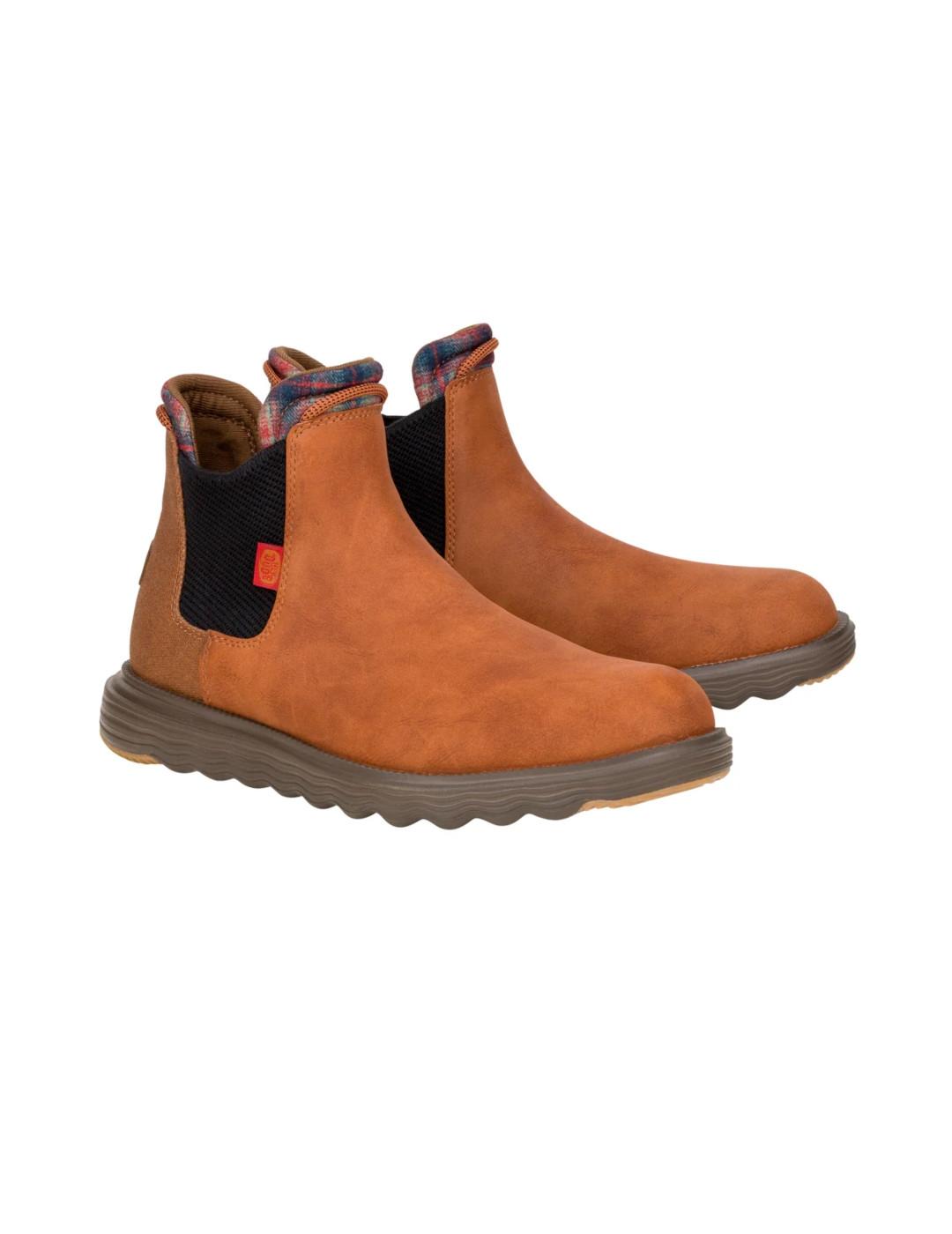 Botín Hey Dude Branson Classic Hombre Marrón HEY DUDE para Hombre | Susuela